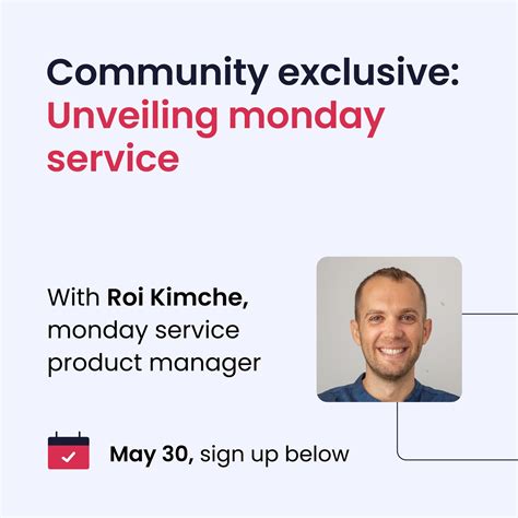 Community Exclusive Uncover Monday Service Community Events Monday Community Forum