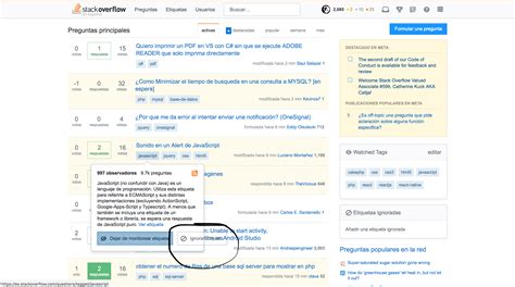 El Botón De Ignorar Etiqueta Sale De Su Contenedor Stack Overflow