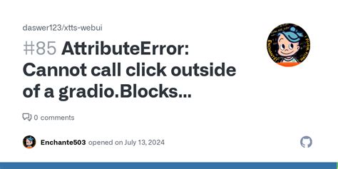 AttributeError Cannot Call Click Outside Of A Gradio Blocks Context