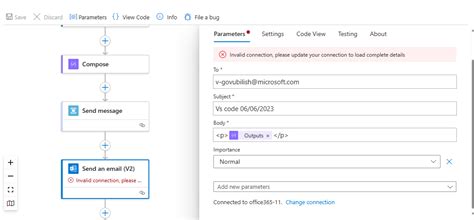 Workflow When Deployed To Different Location From Vscode Will Run Into