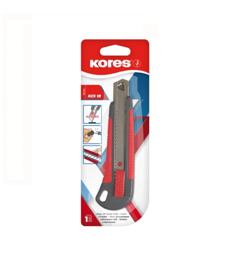 Bisturi Cuter 18mm Metal Soft Autobloqueo