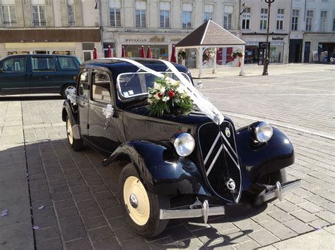 Location CITROËN Traction 11 BL de 1950 pour mariage Ardennes
