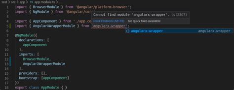 Typescript Bad Packaged Library Angular Custom Library Npm Stack Overflow