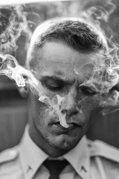 Pinterest Man Smoking Hope Photography Portrait
