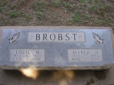 Alfred Dunreath Brobst 1894 1959 Find A Grave Memorial