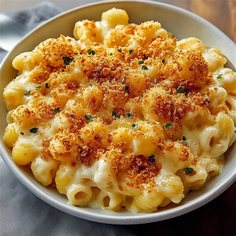 Ultimate Tinis Mac And Cheese With Crunchy Topping