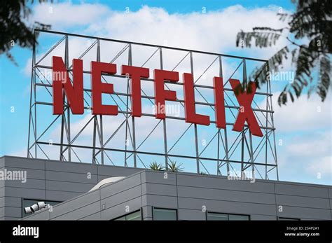 Netflix On Vine Street Hollywood Los Angeles California Usa