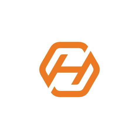 Premium Vector Hexagon Letter H Logo Vector Design Template
