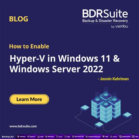 How To Enable Hyper V In Windows 11 And Windows Server Vembu Technologies Posted On The Topic
