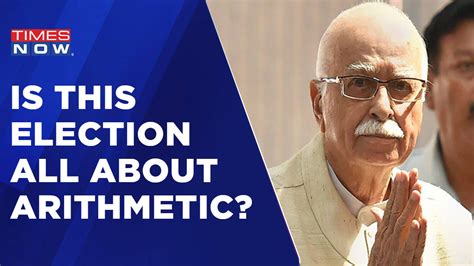 Veteran Bjp Leader Lk Advani On Whether The Upcoming Election Is All