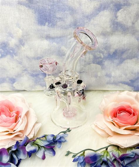 Red Coral Hornet Head Hand Pipe Glass Pipe For Sale Staylit Design