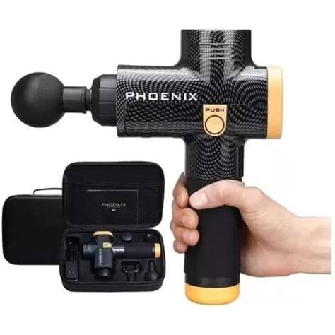 Massageadora Pistola Phoenix A2 Profissional Shopee Brasil