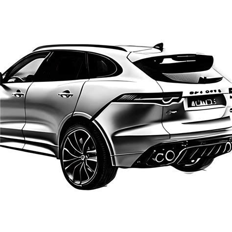 Jaguar Fpace Svr Model · Creative Fabrica