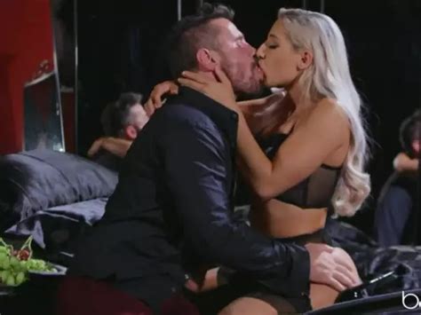 Secret Lovers Make Love On Black Satin Sheets Sex Video