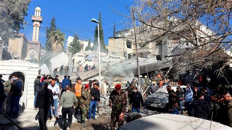 Iran Accuses Israel Of Deadly Syria Strike The Washington Post