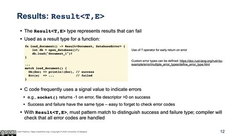 Colin Perkins Teaching 2021 2022 Advanced Systems Programming H Lecture 4 Type Based