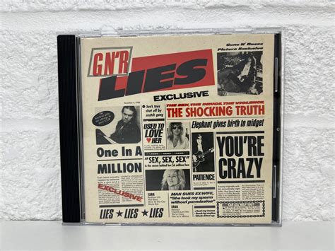 Guns N Roses Cd Collection Gnr Lies Album Genre Hard Rock Etsy