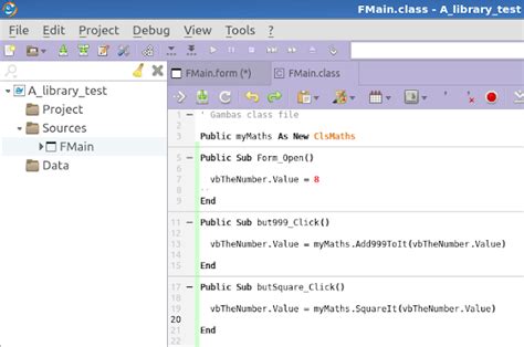 Captain Bodgit Gambas Using External Gambas Libraries