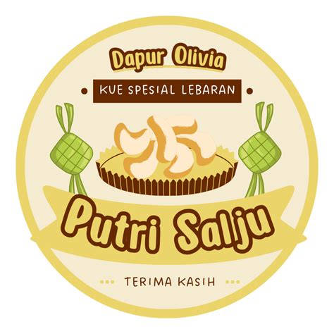 Jual Stiker Lebaranstiker Toplesstiker Kue Keringstiker Idul Fitri