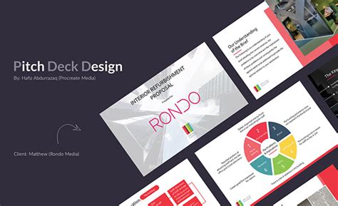 Sales Pitch Deck Design On Behance