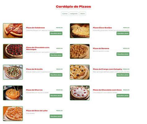 Github Palomagusmao Cardapio