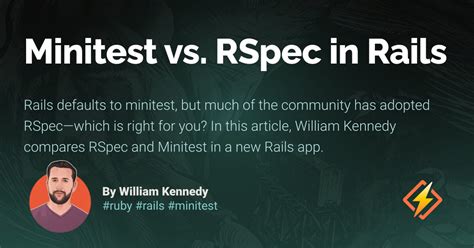 Minitest Vs Rspec In Rails Honeybadger Developer Blog