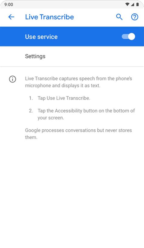 Live Transcribe Speech To Text App Android