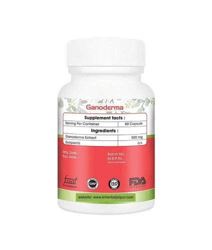 Ganoderma Capsule 60 Capsules At Rs 95bottle In Jaipur Id