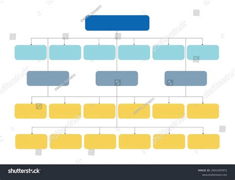 Infographic Flowchart Workflow Diagram Organization Chart庫存向量圖（免版稅