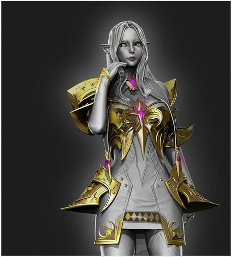 Rachelle Charest Astrologist Character Concept