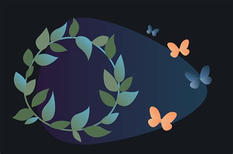 추상 그라데이션 텍스처 여름 분위기 보헤미안 미니멀리스트 포지티브 카드 템플릿 디자인 패턴 배경 개념에 대한 스톡 벡터 아트 및