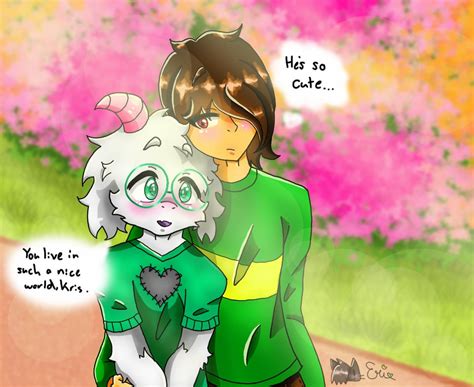 Showing Ralsei The Light World ~by Nightstorm02 Deltarune