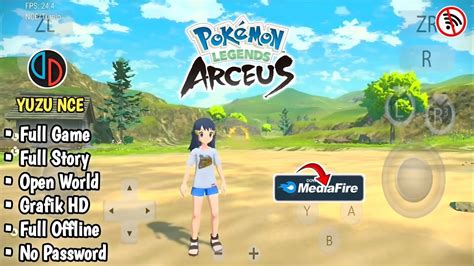 Game Pokemon Legends Arceus Di Yuzu Emulator Terbaru Android Offline Full Story Grafik Hd Youtube
