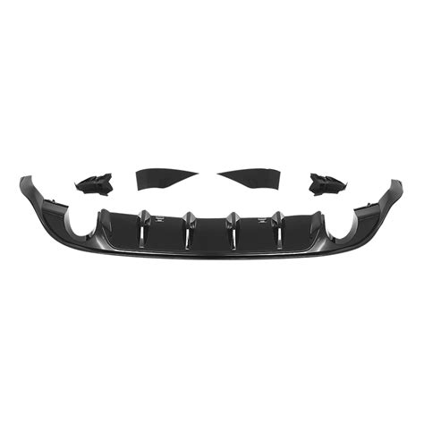 Mk7 5 Gti Tcr Piano Black Rear Diffuser Premium Deutschcarbon