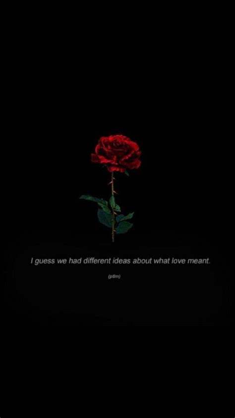 Black Aesthetic Love Wallpapers Wallpaper Cave
