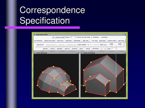 Ppt Feature Based Surface Decomposition For Correspondence And Morphing Between Polyhedra