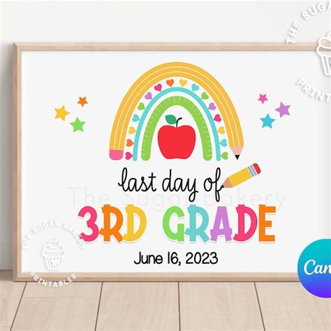 Goodbye 3rd Grade Png Etsy