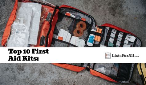 Best First Aid Kits The Top 10 List