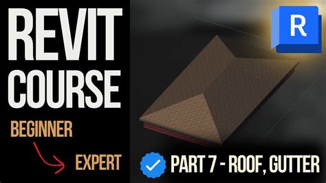 Revit Course For Beginners Part 7 Roof Gutter Soffit Fascia