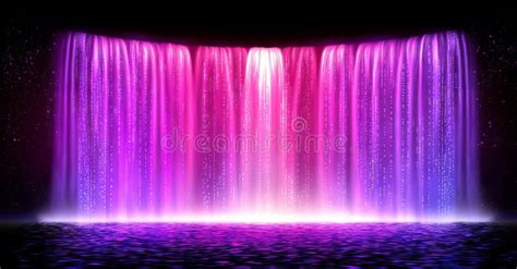 Electrical Impulse Binary Code Futuristic Wave Neon Streaming Stock