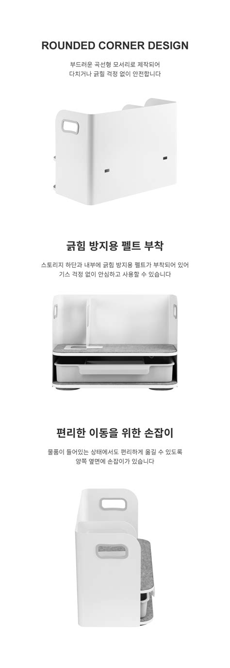 루나랩 책상 정리 수납함 수납 정리대 칸막이 데스크 스토리지 오거나이저 Luna Lab