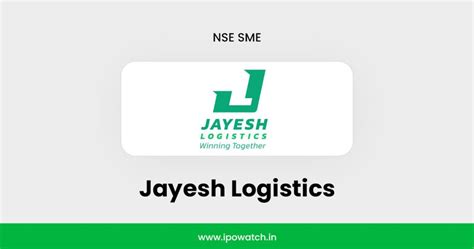 Jayesh Logistics Ipo Date Review Price Allotment Details