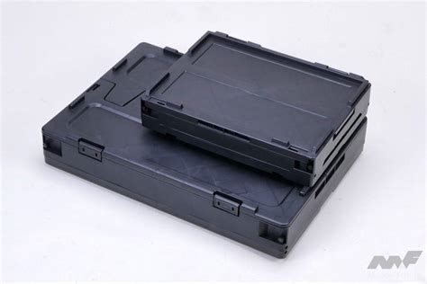 コンテナボックスを使えば荷物は載せやすく下ろしやすい 横から中身を取り出せるサイドオープンコンテナは超便利