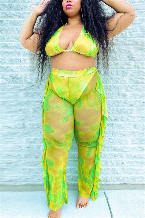 Wholesale Pink Sexy Halter Print Plus Size K3634 P Online