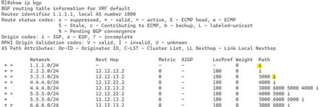 BGP Path Attributes Overview And Examples