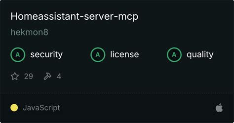 Github Hekmon Homeassistant Server Mcp A Model Context Protocol