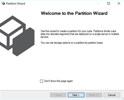My Tech Learning Create A New Partition On Existing Multi Dimensional SSAS Cube