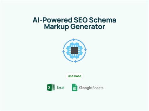 ai powered seo schema markup generator use case clever csv