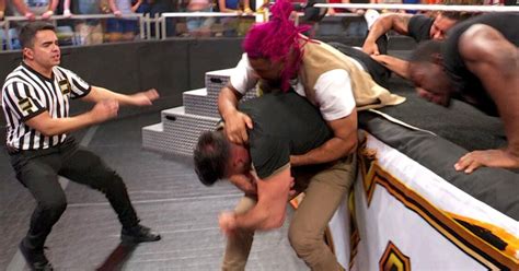 Ethan Page Got A Wwe Contract An Nxt Title Shot A Post Show Beating Cageside Seats