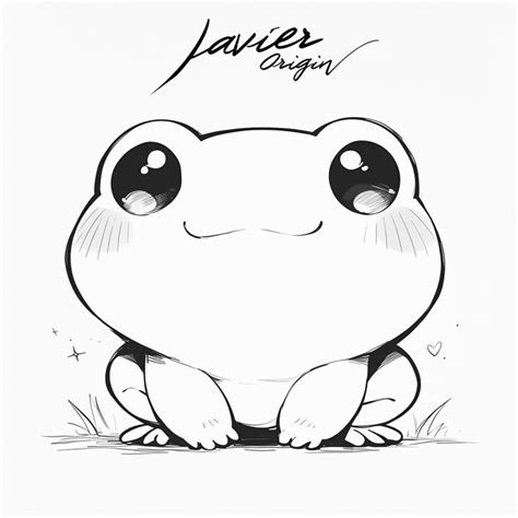 Bonita Rana Kawaii Cute Doodle Art Chibi Coloring Pages Cat Drawing Tutorial